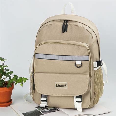 신학기 학생 패션 백팩 베이지 인기 학교 책가방 여학생백팩 중학생가방 노트북백팩 Z7f 마니템