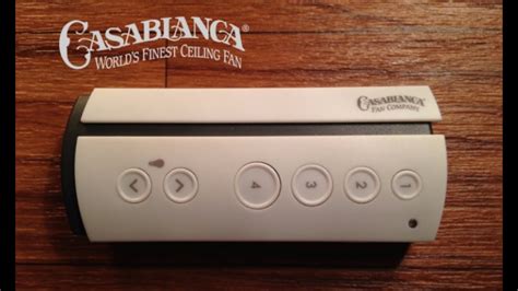 Casablanca 99019 Remote Control Demonstration Youtube