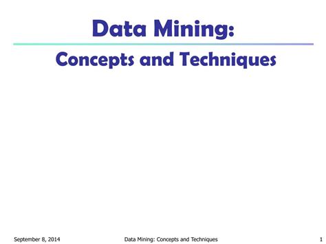 Ppt Data Mining Concepts And Techniques Powerpoint Presentation Free Download Id4103025