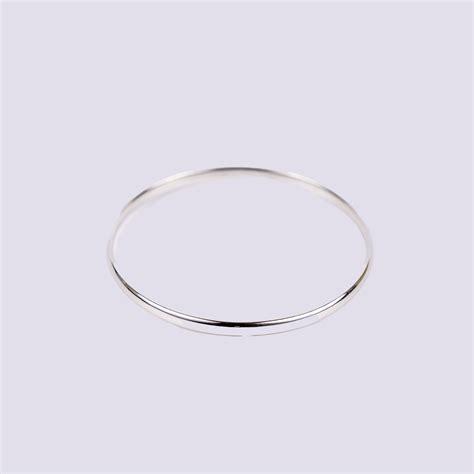 Solid Silver Bangle Madelines Jewellery By Design