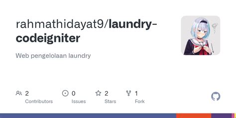 GitHub Rahmathidayat Laundry Codeigniter Web Pengelolaan Laundry