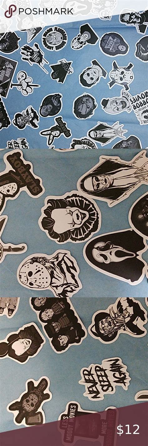Horror Sticker Bundle Horror Stickers Bundles