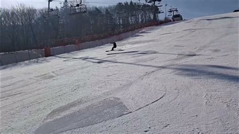 일가족 셋의 대관령 알펜시아 에코슬로프 스킹 동영상 Youtube