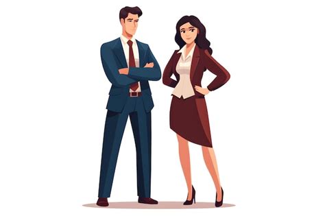 Premium Ai Image Vector Business People Teamwork Ai Generated