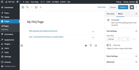 Schema FAQ Block Extension For Schema Premium WordPress Plugin