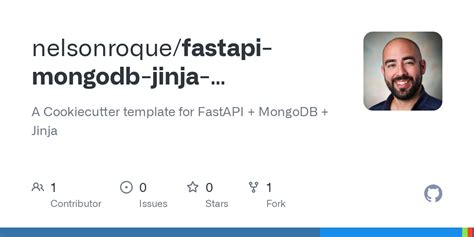 GitHub Nelsonroque Fastapi Mongodb Jinja Cookiecutter A Cookiecutter Template For FastAPI