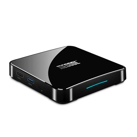 TV Box Mecool KM3 Smart Media Player, 4GB Ram, 64 GB ROM, Android 9.0 ...