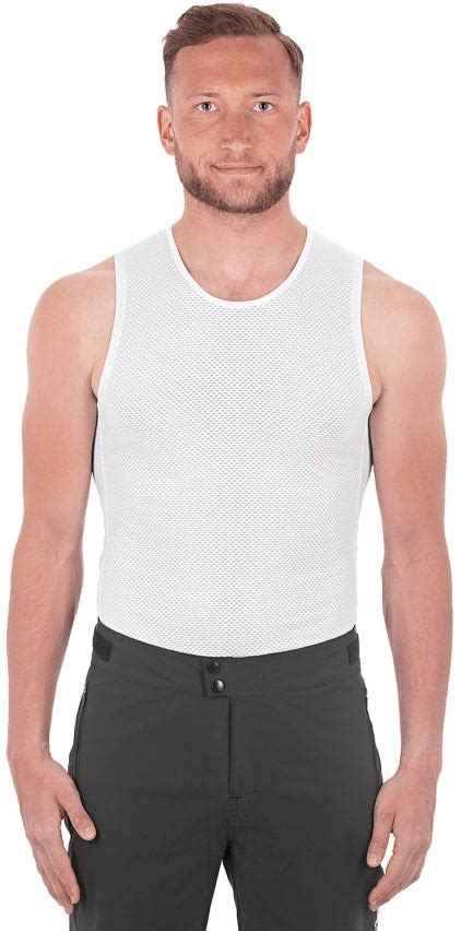 Cube Funktionsunterhemd Mesh ärmellos White Herren And Fahrradde