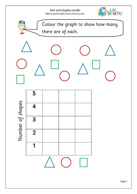 Sort And Display Results Statistics Handling Data Maths Worksheets