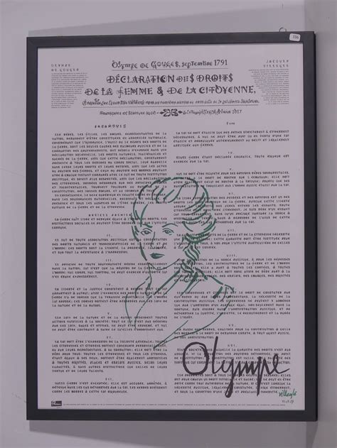 Olympe De Gouges Signature
