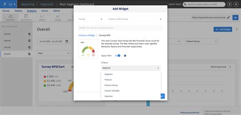 widget filters questionpro help document