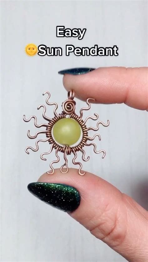 Thebohobeachbum On Instagram How I Make A Sun Pendant 🌞