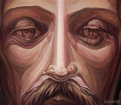 Pin By Gsdunbar On Jesus Christ Trinity Optical Illusions Art