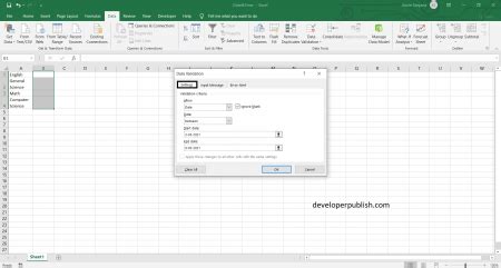 How To Create Drop Down Calendar In Excel Developer Publish