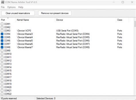 problem with adding virtual ports — flexradio community