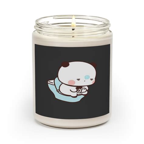 Bubu Is Sitting On The Toilet Funny Moment Couple Bubu Dudu Scented Candles Sold By Mccartneyhan