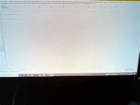 Solved A Find The Explained Variation Round Two Decimal Places As