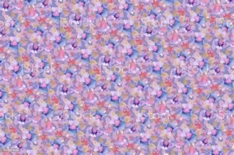 섬세한 꽃 배경입니다 파란색과 분홍색 꽃입니다 스크랩북 포장 엽서 래퍼 직물과 종이에 인쇄하기위한 꽃 장식 0명에 대한 스톡