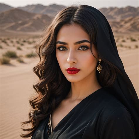 صورة فتاة ملابسها عربية سوداء بيكاسو الخليج Gulf Picasso