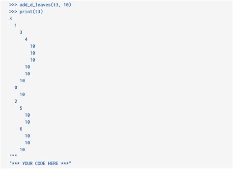 solved implement add d leaves a function that takes in a