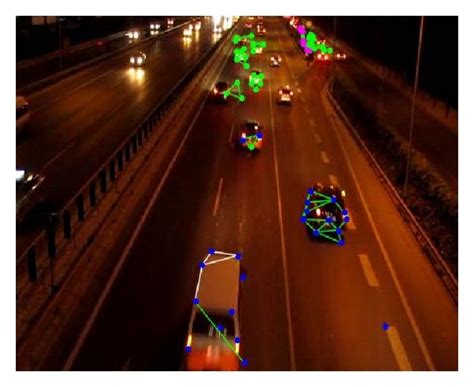 Feature Point Results In Exit Road At Night Download Scientific Diagram