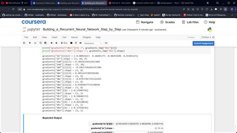 exercise 8 lstm backward sequence models deeplearning ai