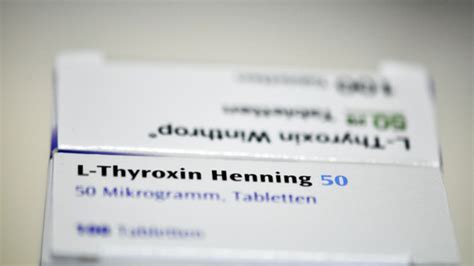 L Thyroxinjod Hexal Nur Für Die Großen Apotheke Adhoc