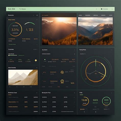 Web Dashboard Energia Consumo De Energia Dashboard Grid Based Layout Conceito Limpo Ideia Design