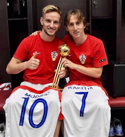 Rakitic And Modric ️ Ivan Rakitić Modric Soccer Tshirts