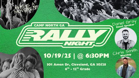 Camp North Georgia Rally Night North Georgia Congregational Holiness