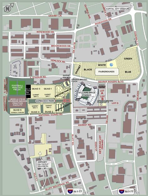 Williams Brice Virtual Seating Chart