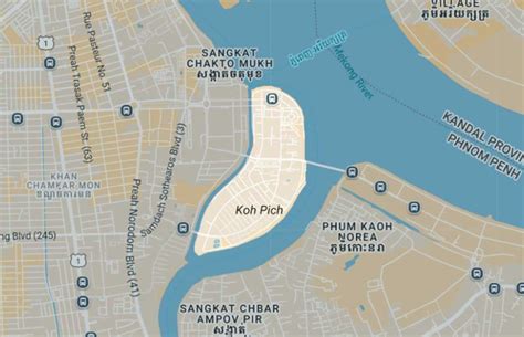 Koh Pich City Phnom Penhs Evolving Waterfront Destination Ips Cambodia