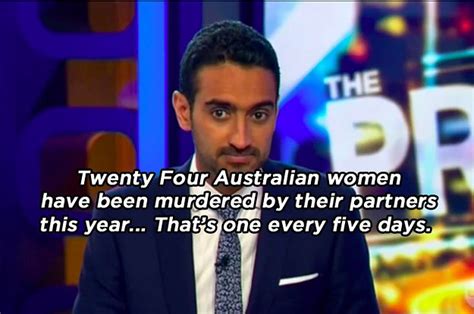 Waleed Aly Slams Government For Lack Of Action On Domestic Violence
