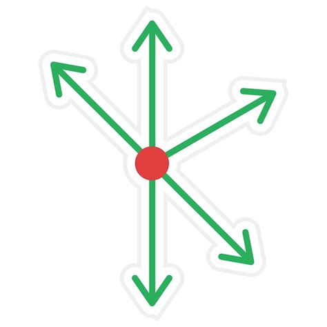 Premium Vector Axis Icon