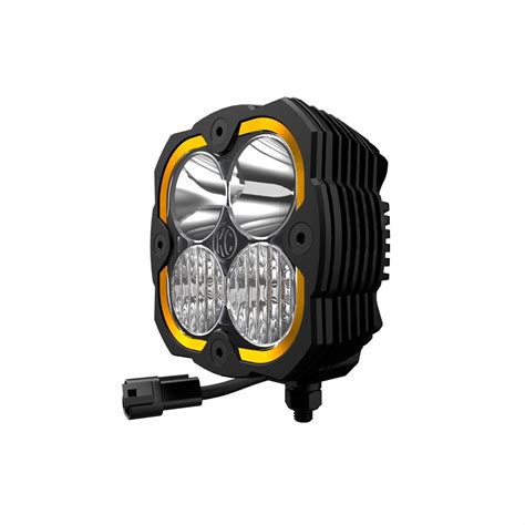 Kc Hilites™ Flex Era® 4 Led Light Combo Pair W Harness Covers Spot