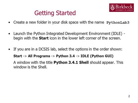introduction to programming python lab 3 arithmetic 22 january