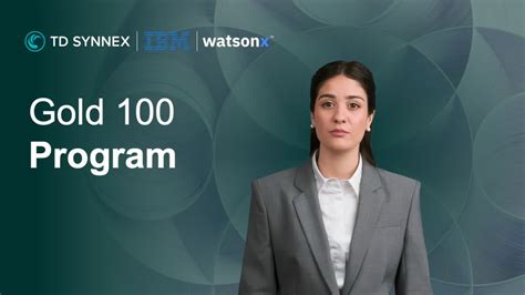 p2p global on linkedin td synnex and ibm watsonx gold 100 commercial mp4