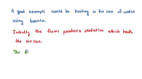 Solved Complete The Sentence To Describe Conduction Convection And
