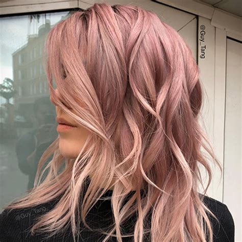 Rose Gold Hair Is 2018s Coolest Summer Beauty Trend