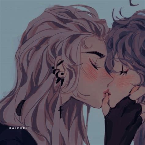 Lesbian Art Cute Lesbian Couples Cute Anime Couples Gay Aesthetic Artist Aesthetic