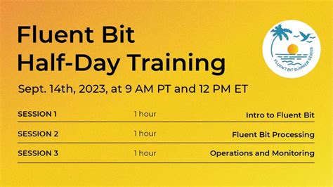 join our immersive half day training on fluentbit where you ll dive