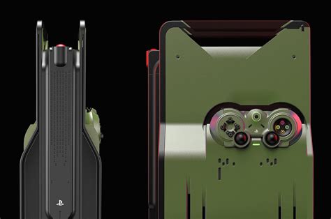 Playstation 6 Concept With Industrial Looks And A Retro Modern