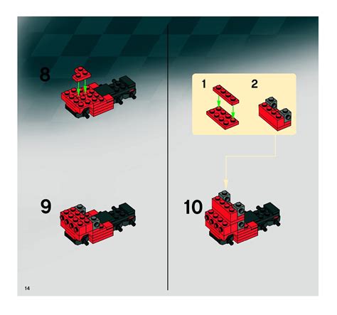 Lego 8153 Ferrari F1 Truck Instructions