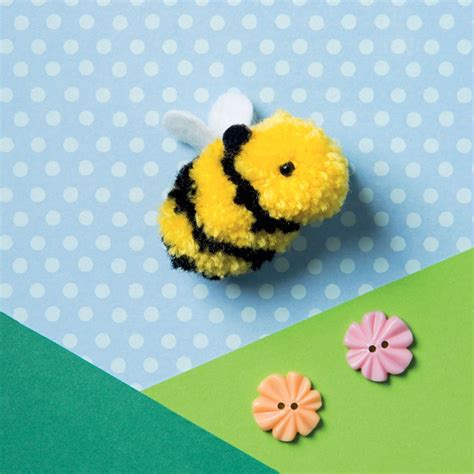How To Make Pom Pom Bees At Wade Quarles Blog