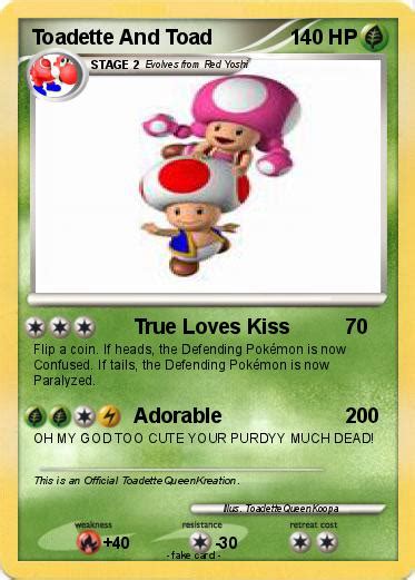 Toad And Toadette Kissing