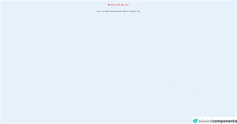 tailwind css button red icon and text by creative tim