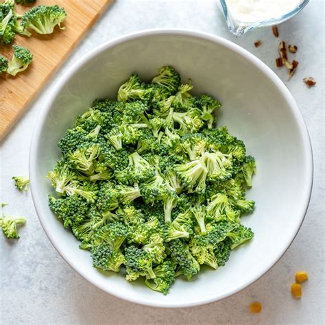 Broccoli Fresh Corn Bacon Salad Clean Food Crush
