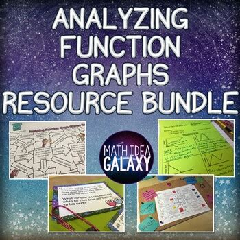 Analyzing Functions Activity Bundle 8 F B 5 By Idea Galaxy TPT