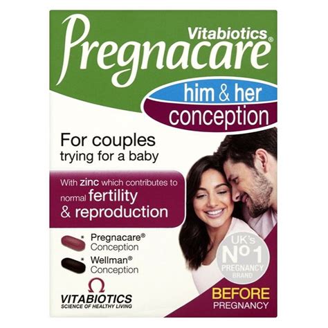 Pregnacare Conception His And Hers Next Day Delivery