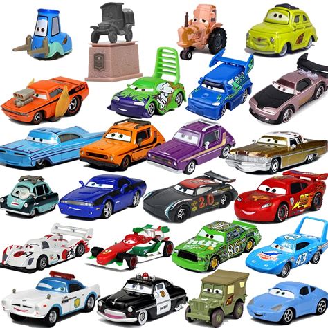 Pixar Cars 1 2 Toy Lightning Mcqueen Jackson Storm Alloy Metal Model